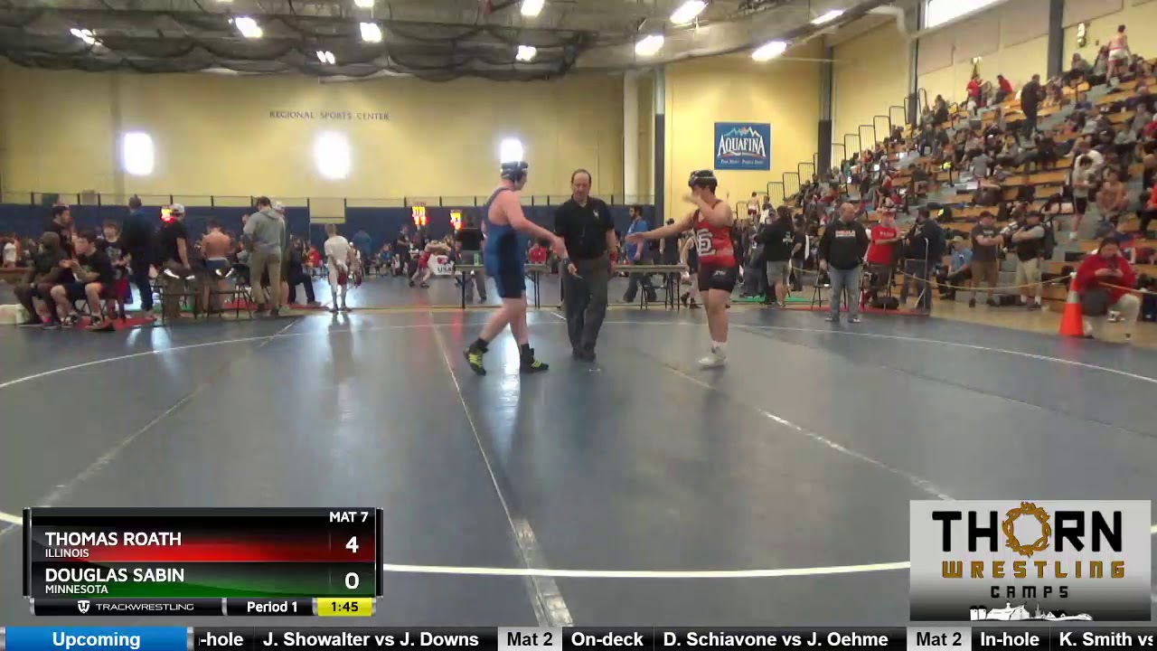 14U 250 Thomas Roath Illinois Vs Douglas Sabin Minnesota - YouTube