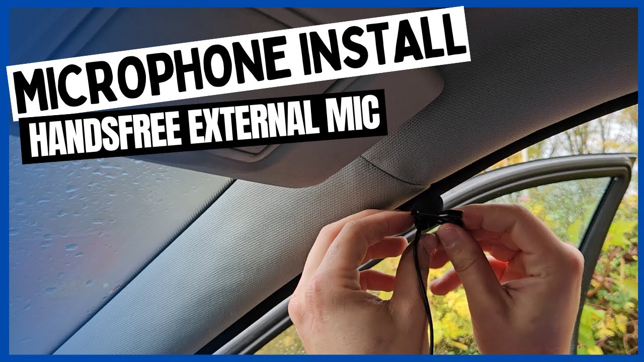How to Install an External Microphone for Android Car Stereo | Better ...