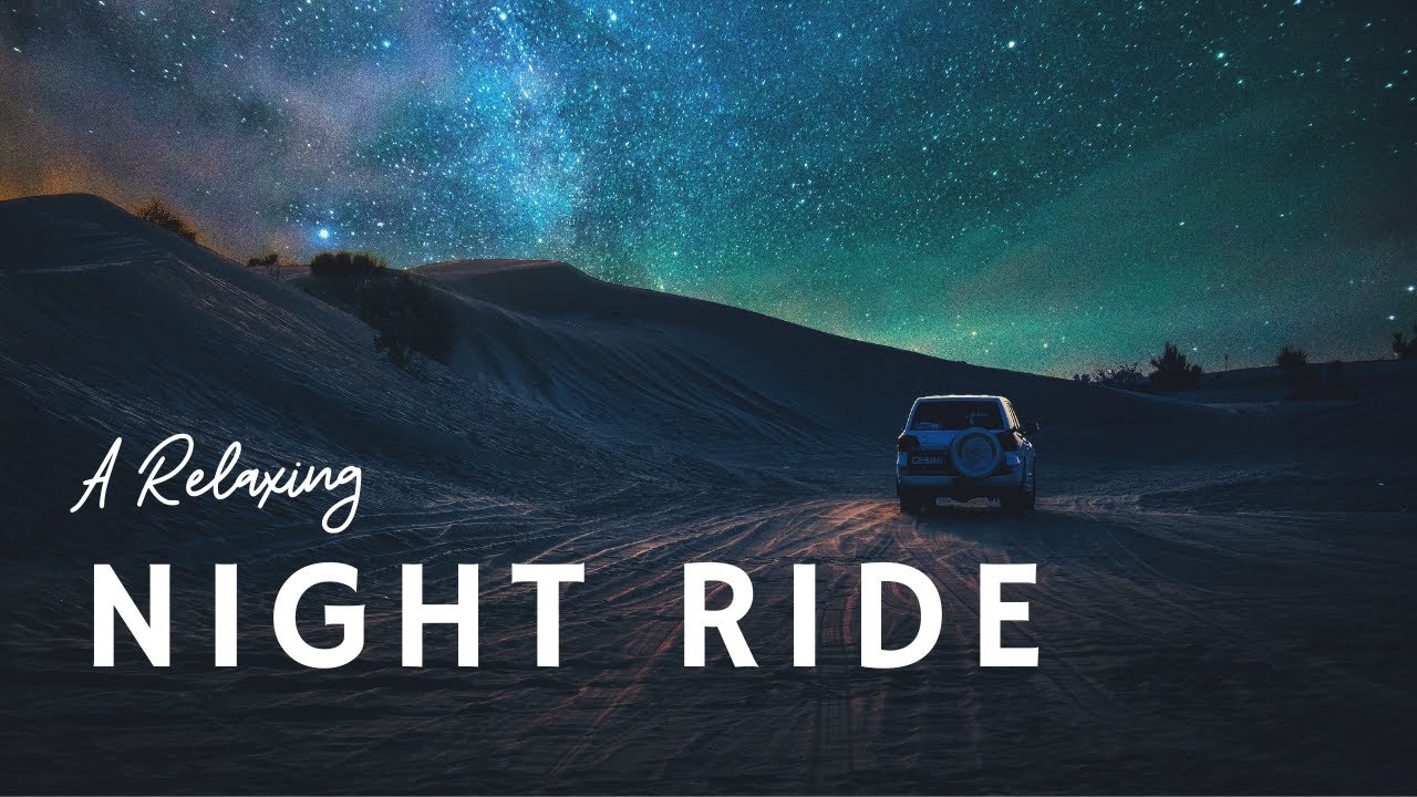 Relaxing Night Drive for Sleep and Relaxation (Driving ASMR, Calming ...