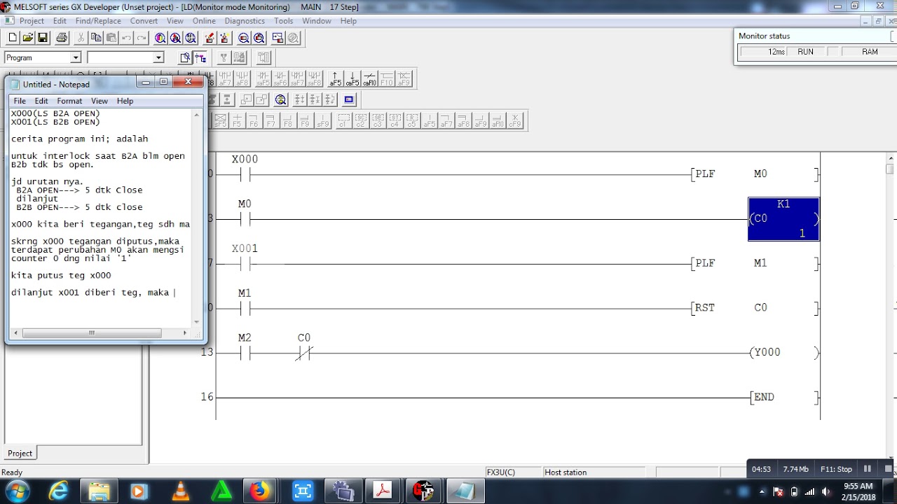 interlock pakai counter - YouTube