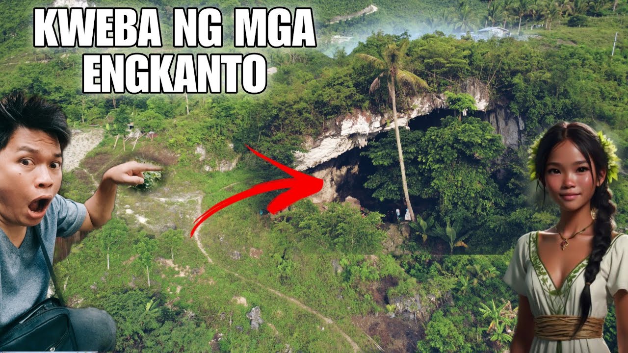 KWEBA NG MGA ENGKANTO (lapus bangag cave) Barili Cebu - YouTube