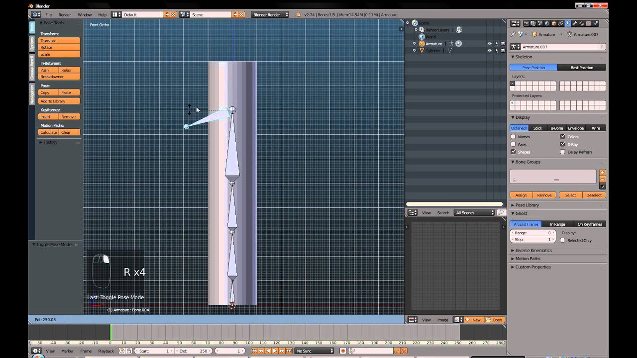 Basic Rigging With Blender 274 Youtube