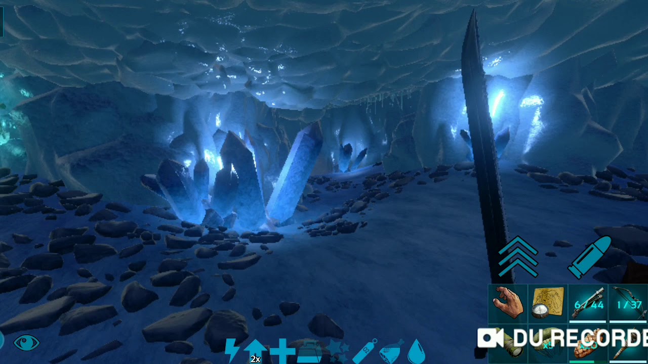 Como hacer la cueva de Sky lord ark mobile - YouTube