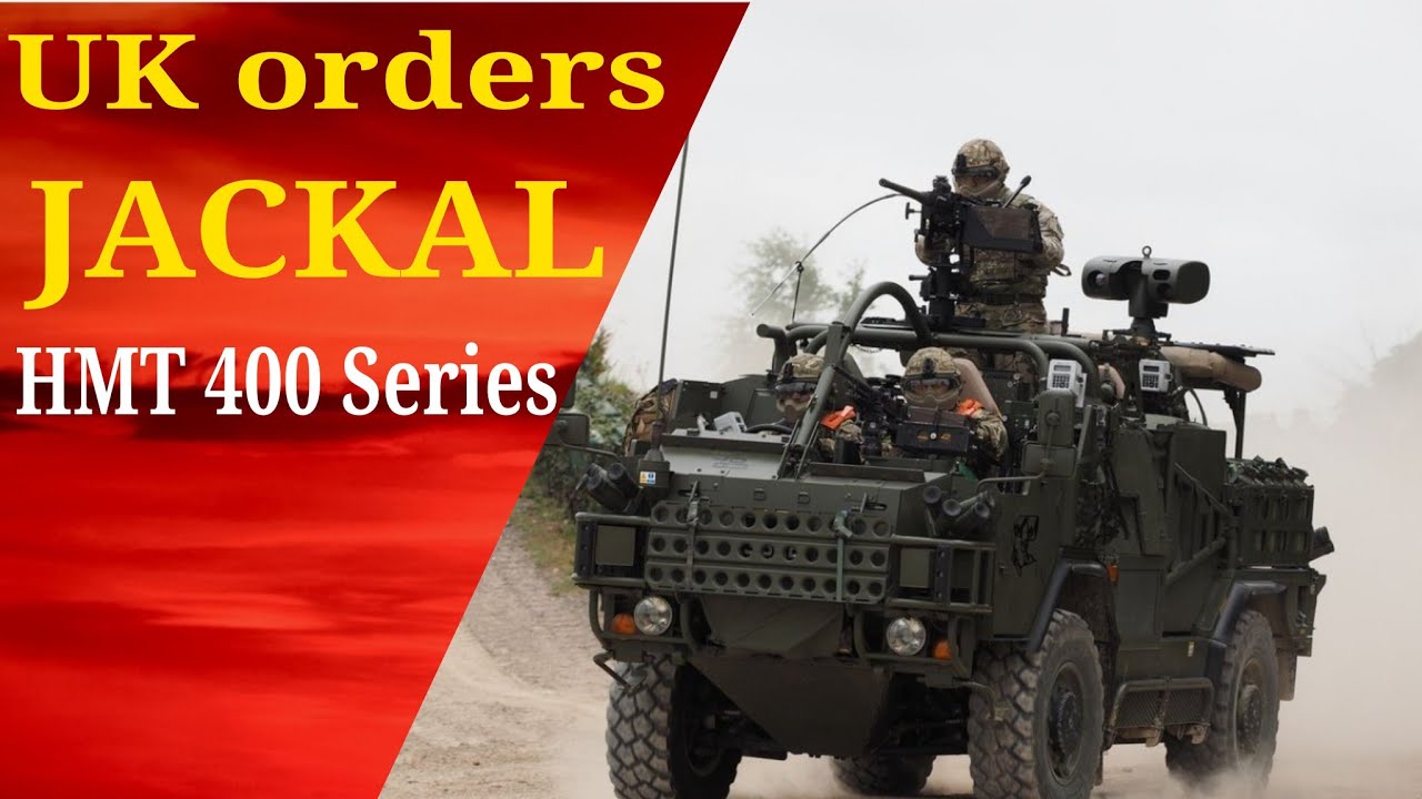 UK Orders Jackal HMT 400 Series From Supacat-Babcock - YouTube