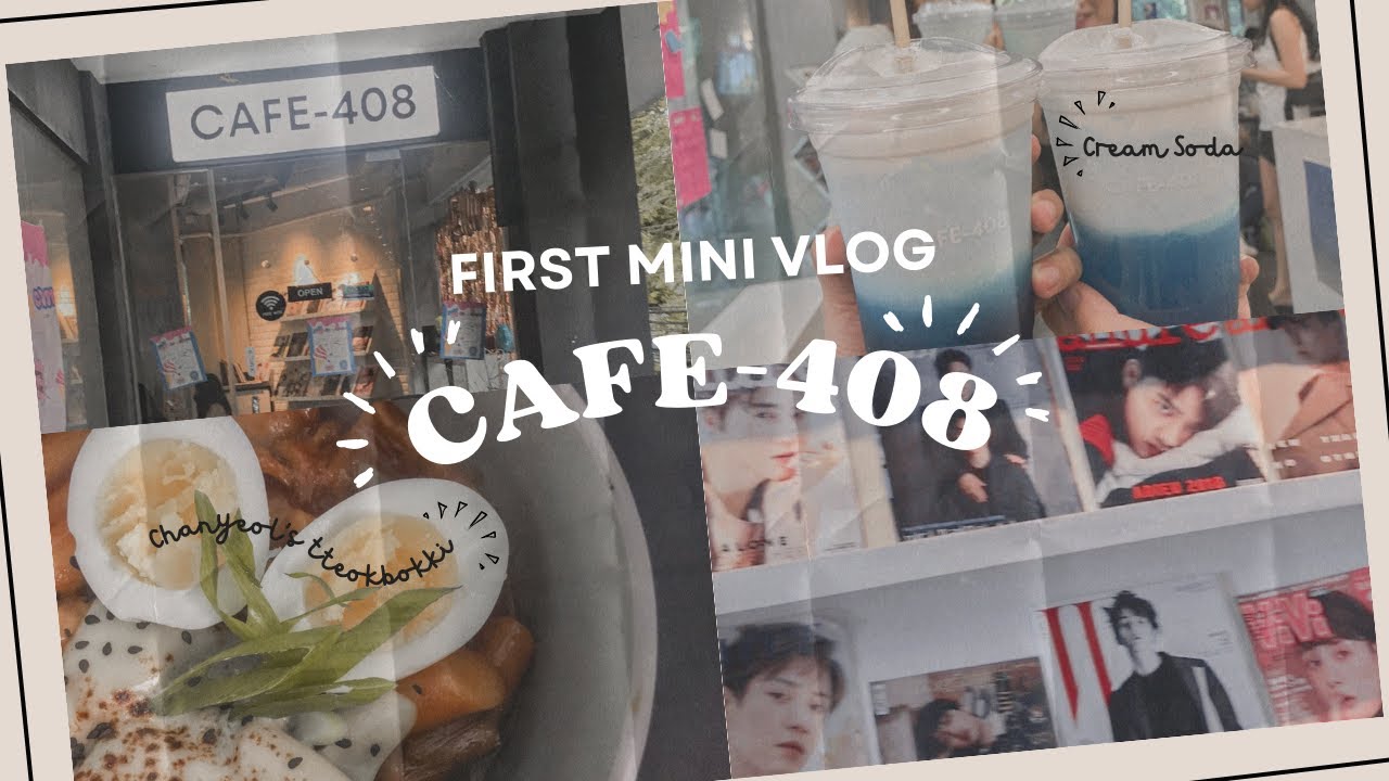 Visited CAFE-408! The First EXO-Themed Cafe in the Metro! - YouTube