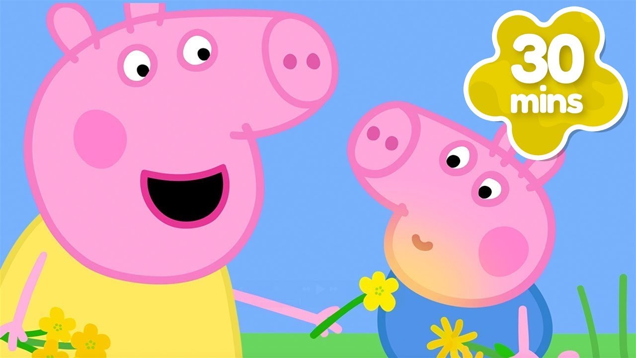 George Loves Butter! 🌼 | Peppa Pig Full Spring Episodes |30 Mins of ...