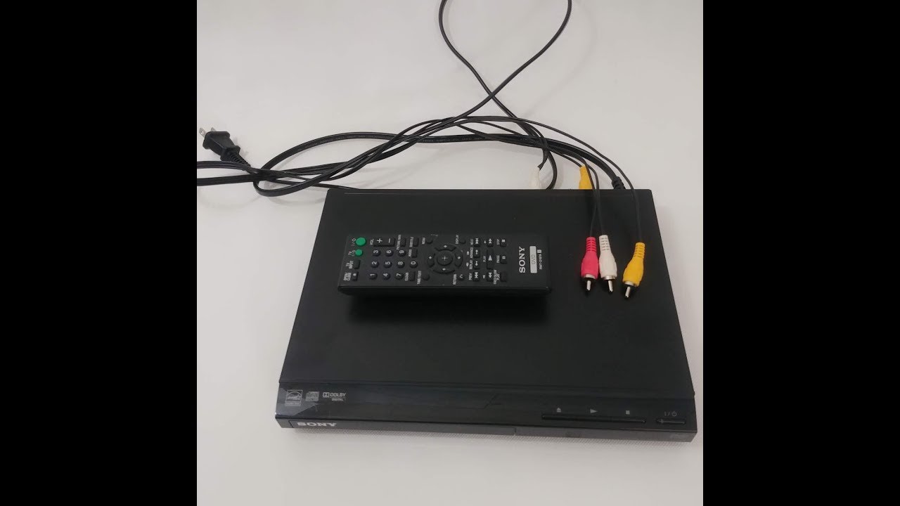Sony DVP-SR210p 20190226 183006 - YouTube
