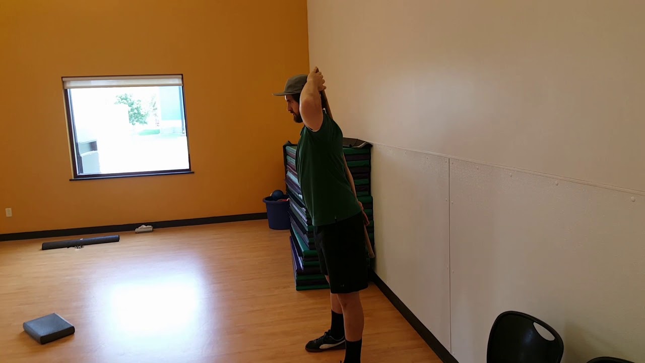 3 point stick drill/Hip Hinge - YouTube