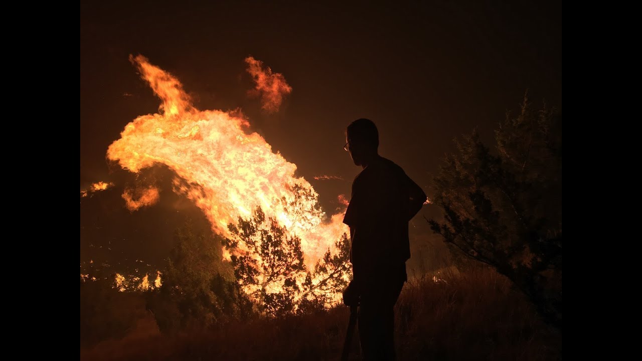 Montana Lodgepole Complex Fire 2017 - YouTube