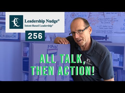 Deliberate Action | All Talk, Then Action! | L. David Marquet explains ...