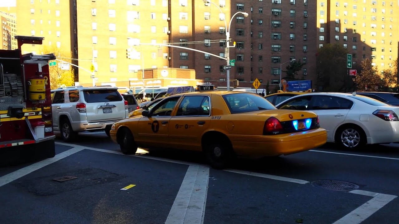 NYPD Cop Car Disguised As Taxi! - YouTube