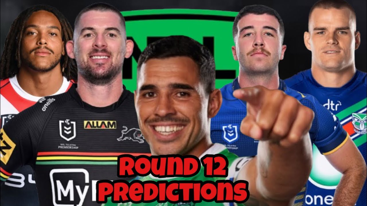 NRL Round 12 predictions 2025 - YouTube