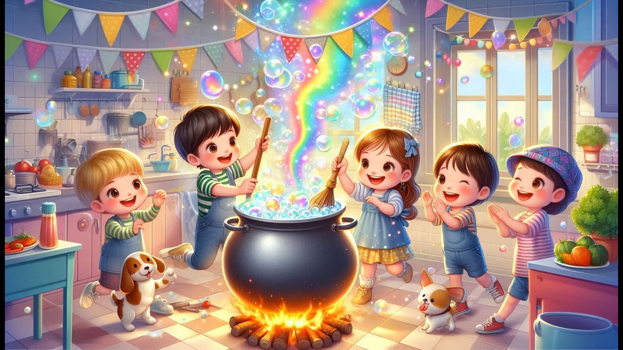 The Magical Cooking Pot Kids Rhymes Song | classical song for kids ...