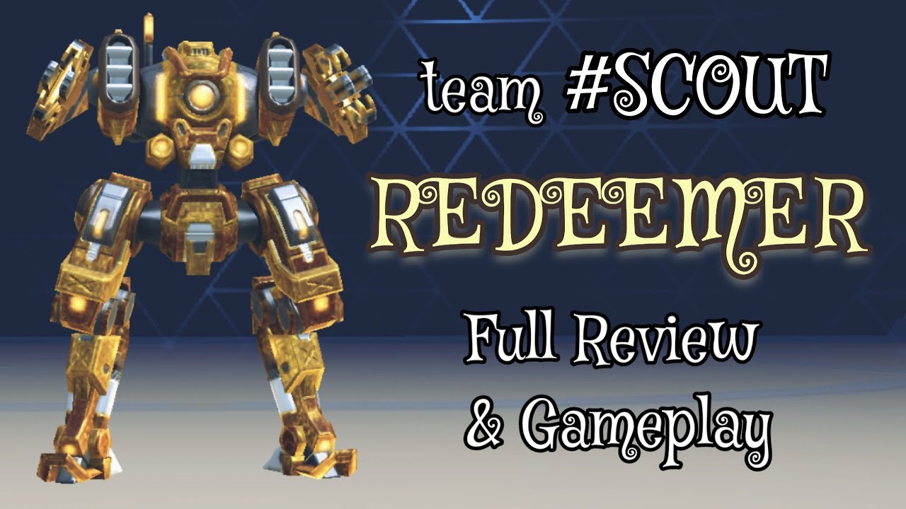 Redeemer Review & Gameplay - Team Scout | HONOR GAMING | Mech Arena ...