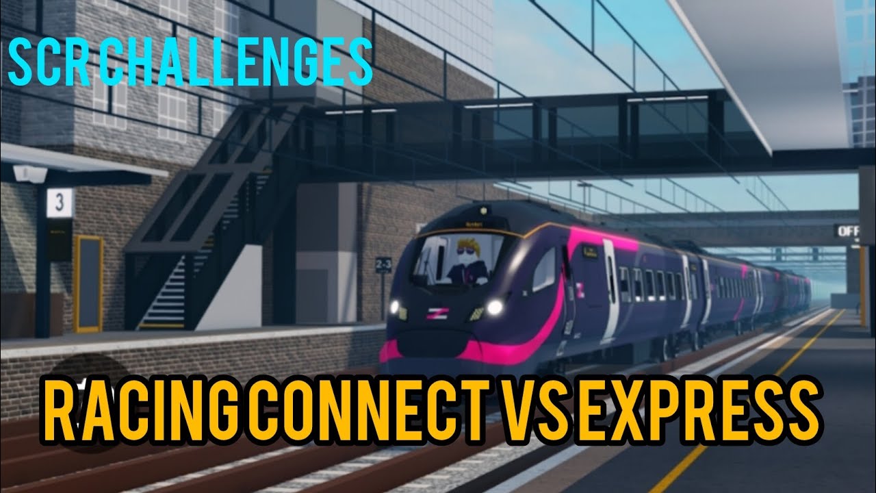 Doing a super challenge in SCR. Connect VS Express!! #Racing - YouTube