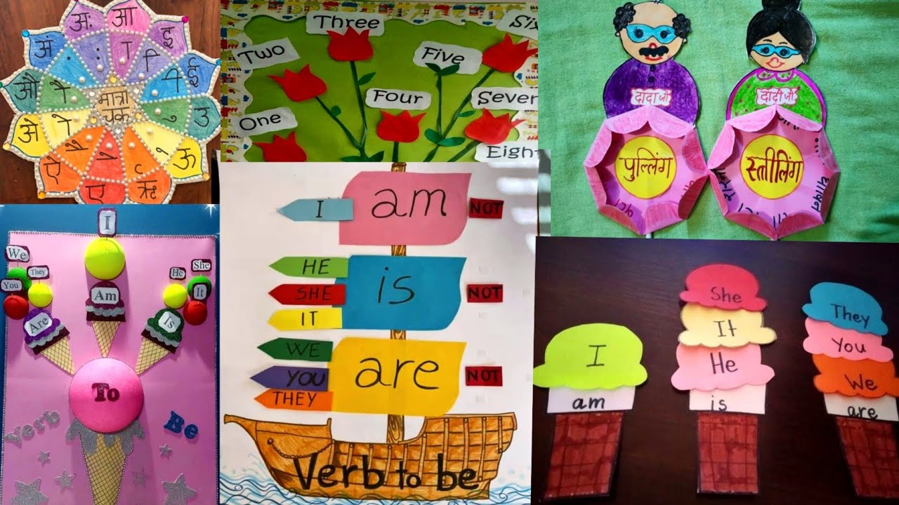 preschool decoration ideas | hindi tlm | maths tlm | Classroom ...