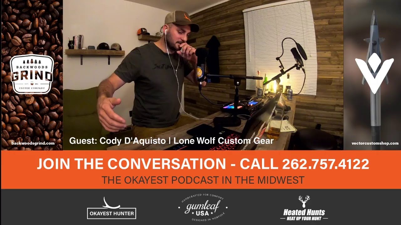 LIVE with Cody D'Acquisto with Wolf Custom Gear - YouTube