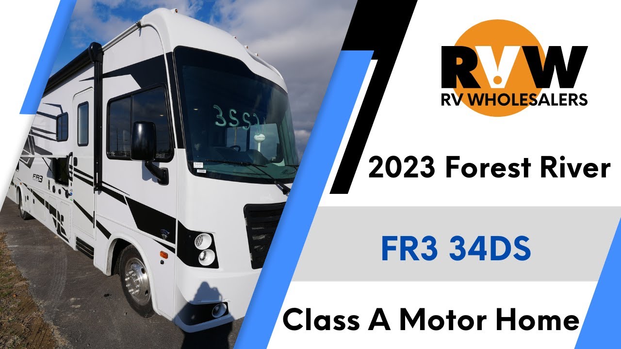 2023 FR3 34DS Class A Motor Home Flythrough - YouTube