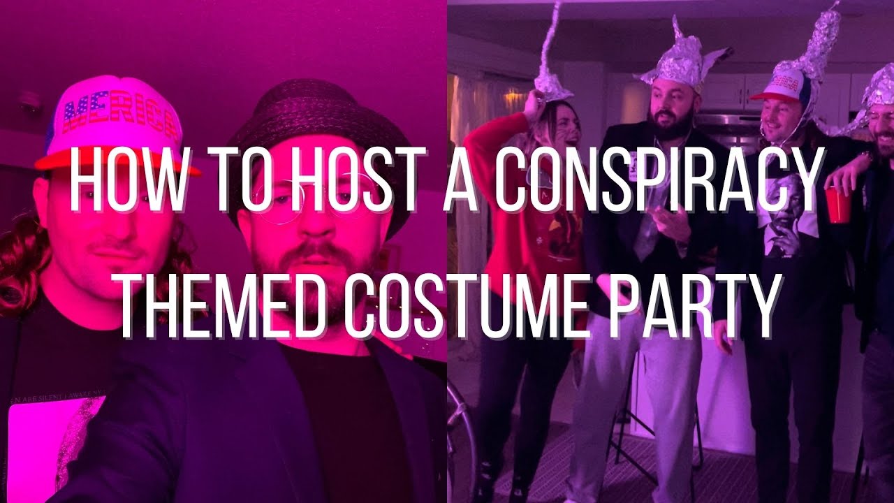 How To Host a Conspiracy Themed Costume Party - You HAVE to try this ...