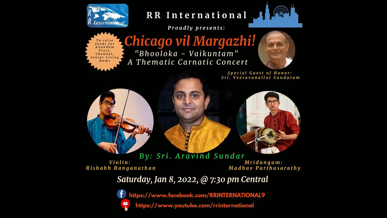 "Chicagovil Margazhi"- A thematic presentation by RR International with ...