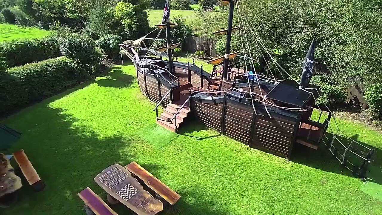 The White Lion Fewcott Pirate Ship - YouTube