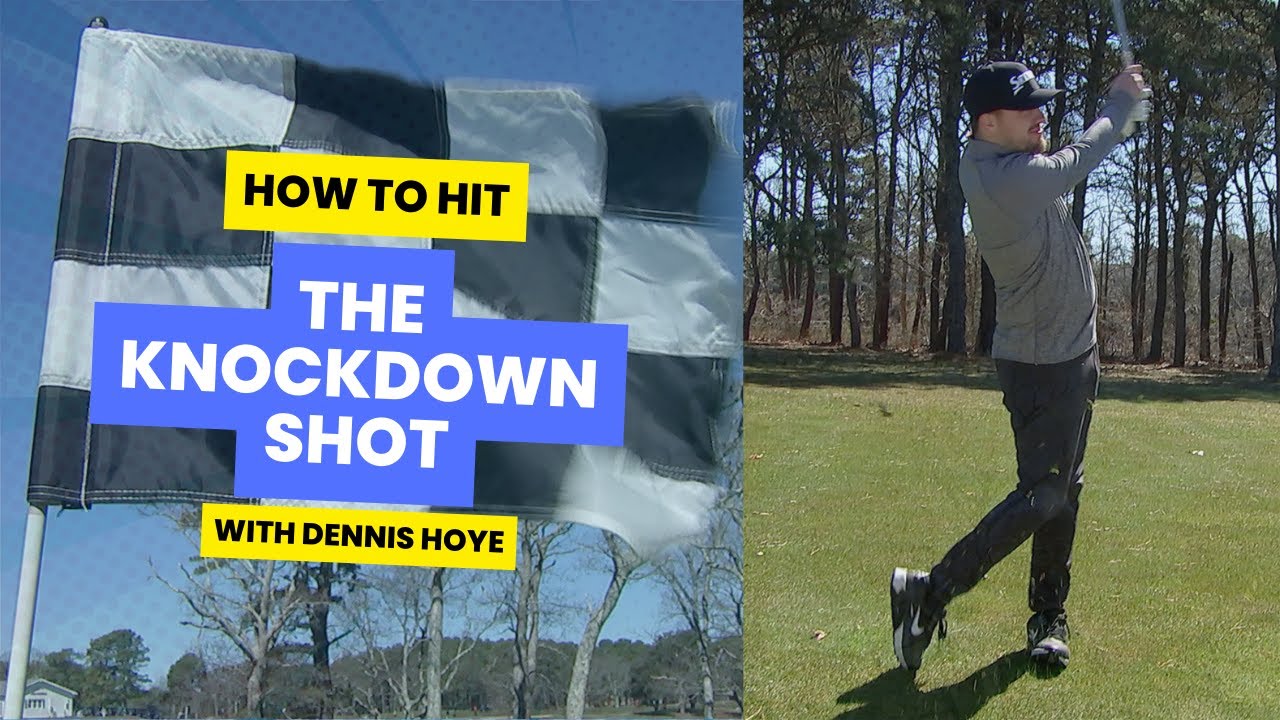 How to hit a knockdown shot. - YouTube