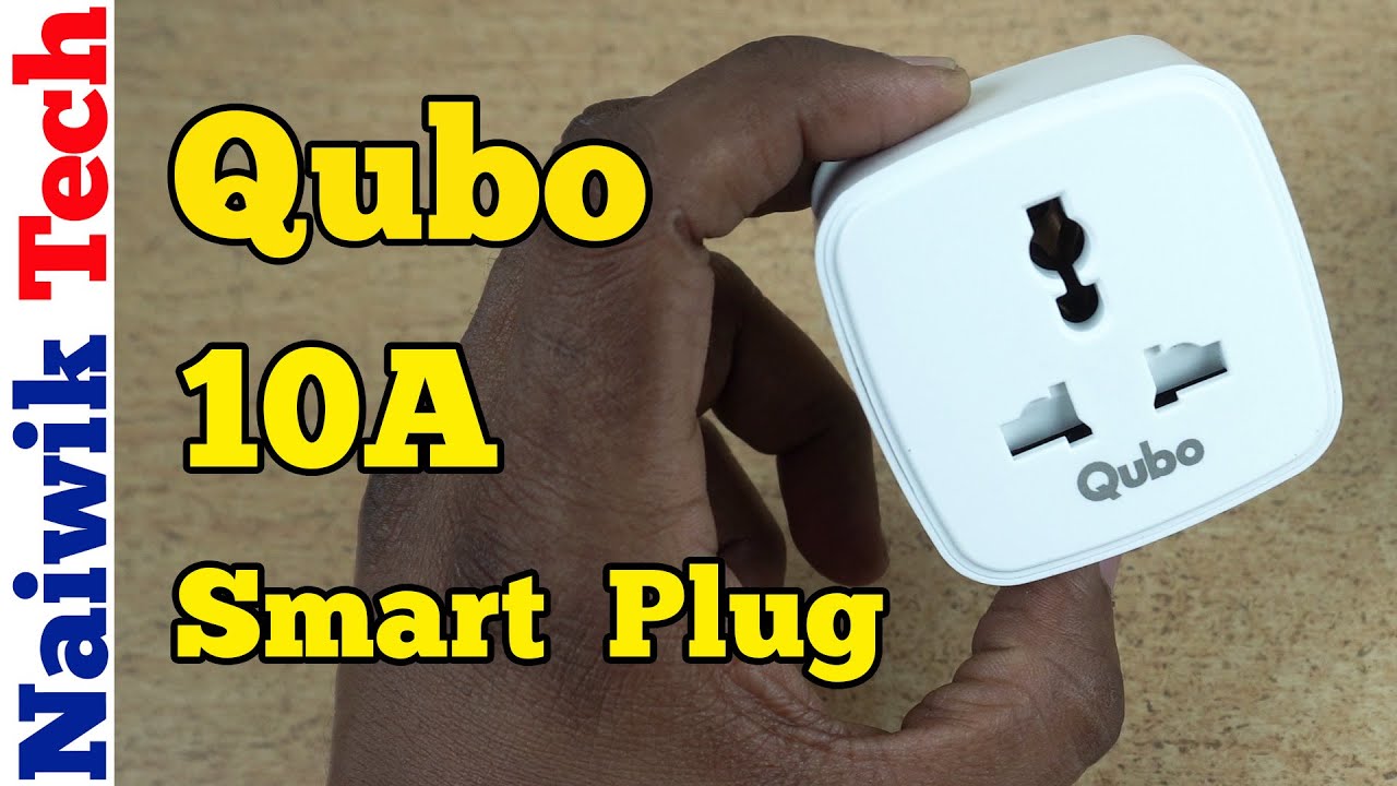Qubo Smart Plug 10A Unboxing and setup with Alexa - YouTube