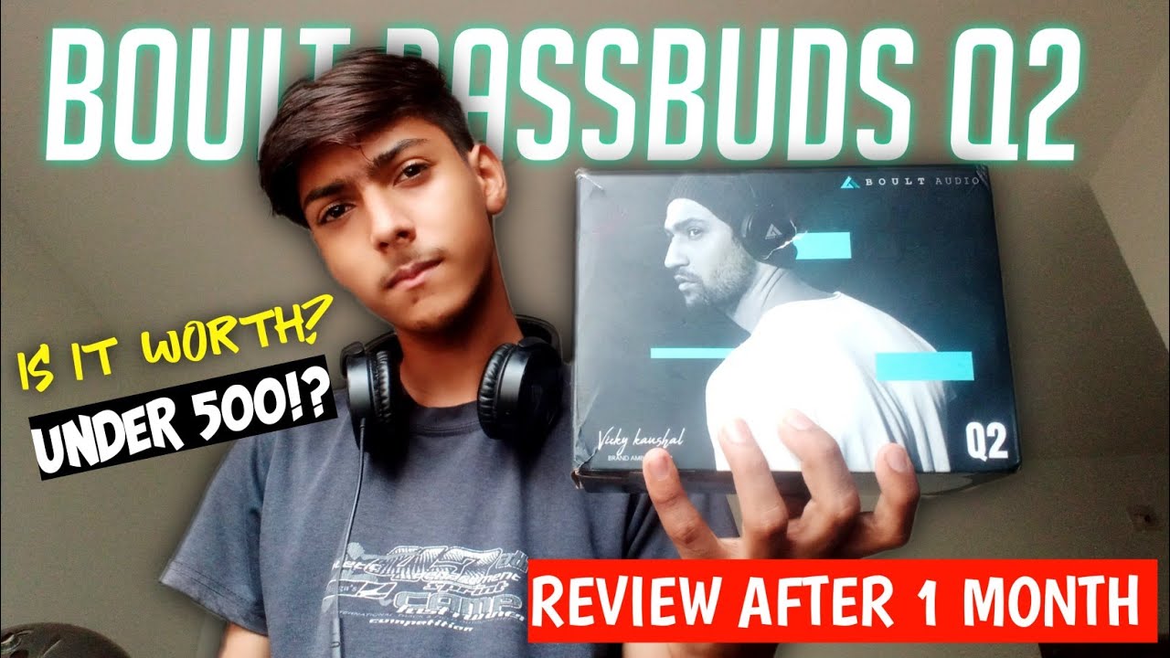 Boult BassBuds Q2 Headphones Review After 1 Month || Is It Worth Under ...
