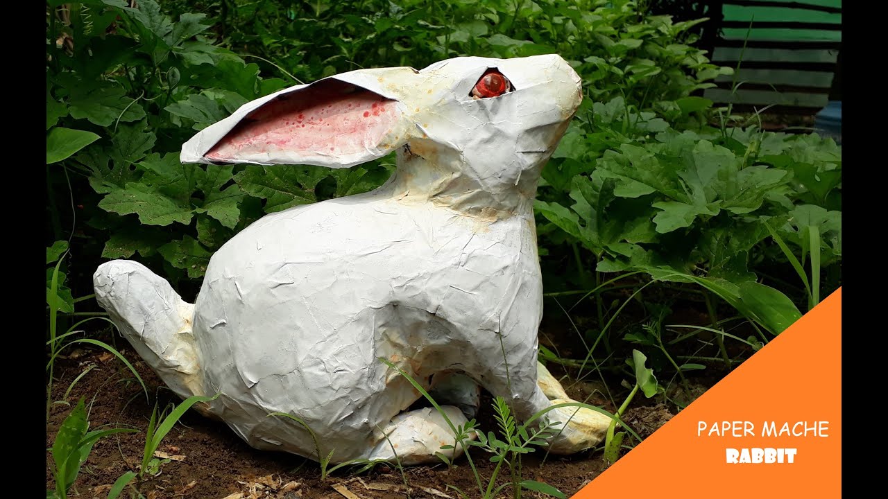 PAPER MACHE RABBIT YouTube PAPER MACHE RABBIT YouTube
