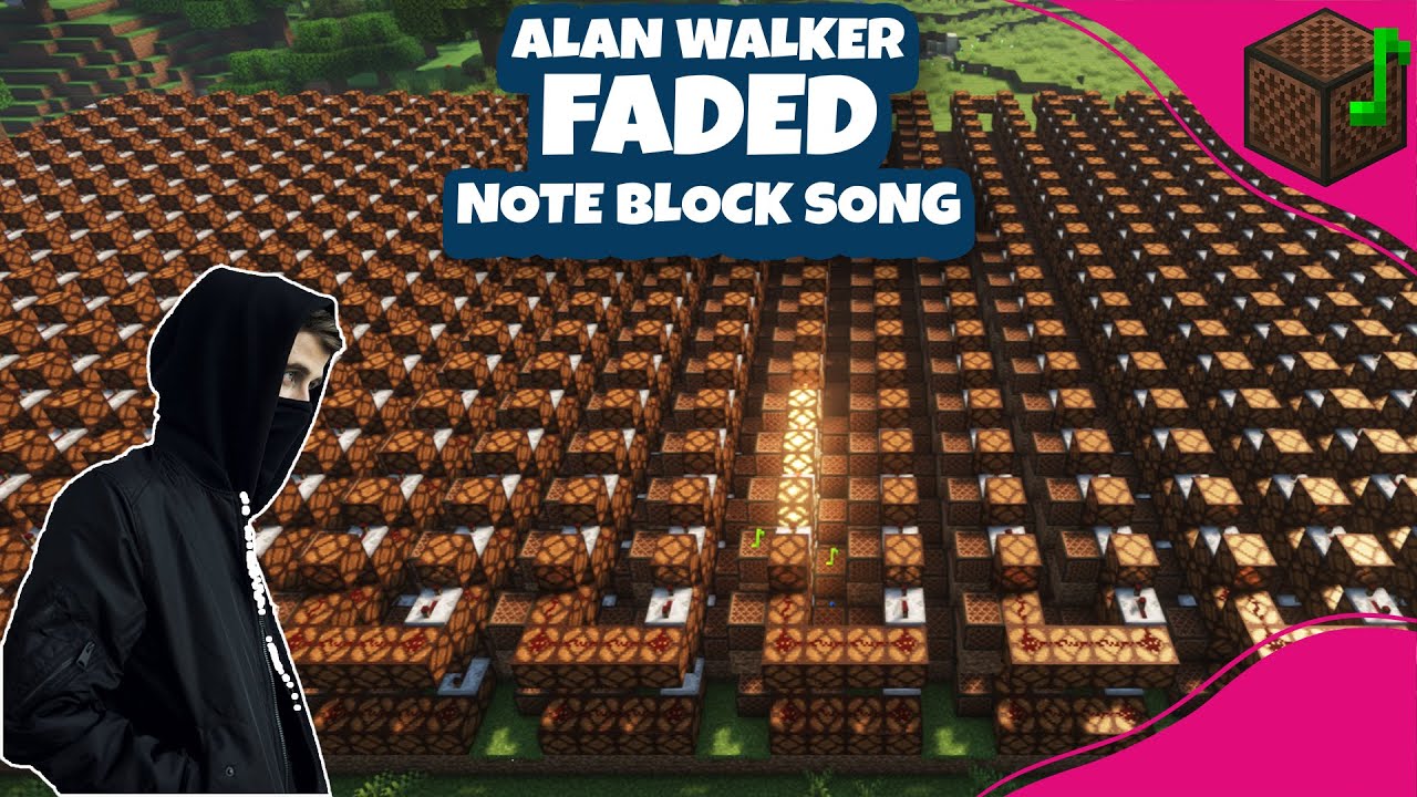 Alan Walker - Faded | Minecraft Note Block Song - YouTube
