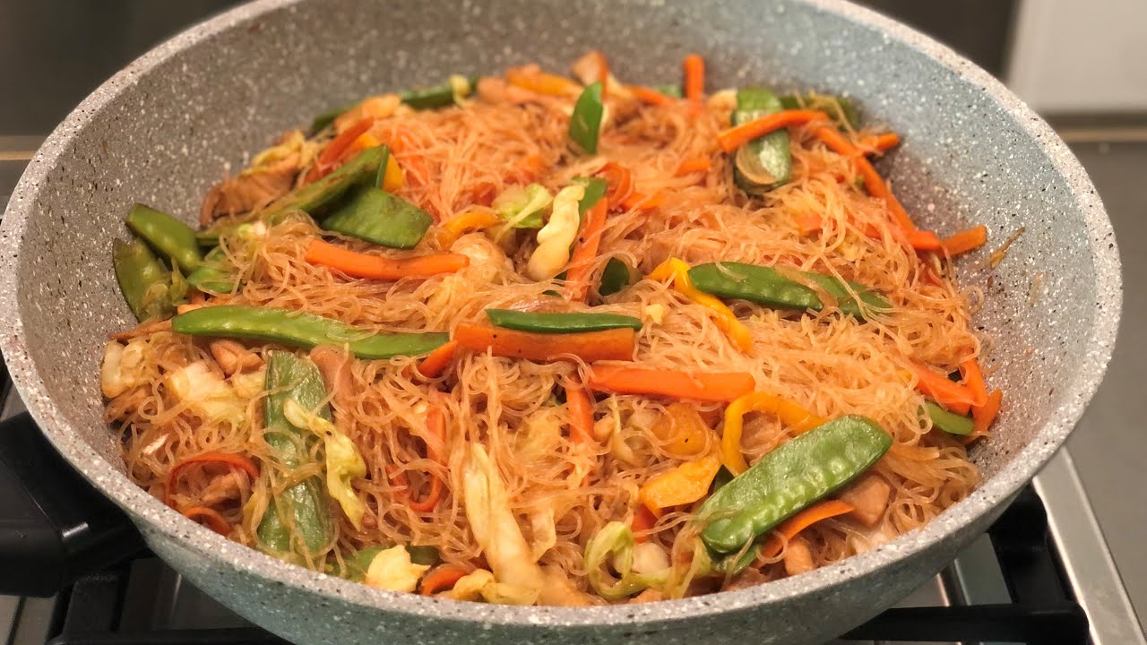 PANCIT BIHON | EASY RECIPE FILIPINO RICE NOODLES | - YouTube
