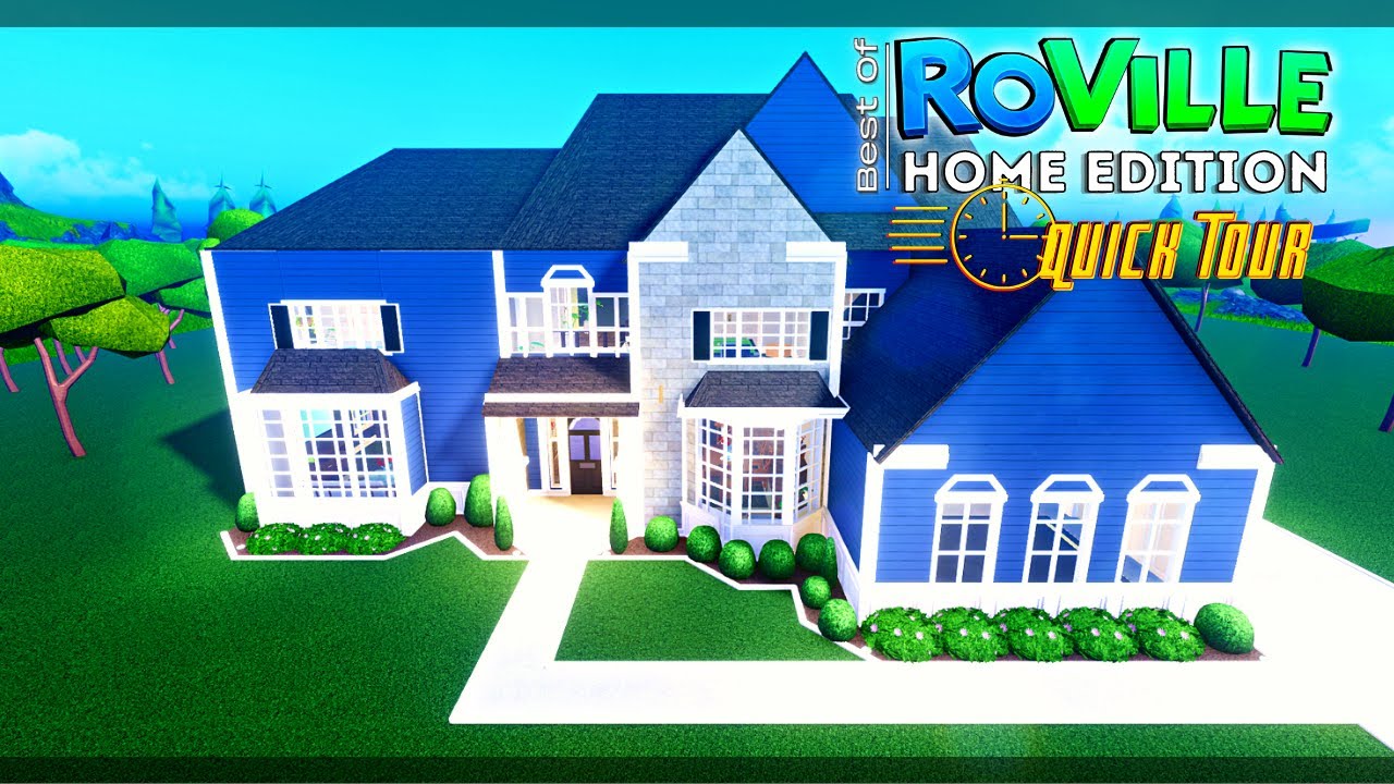 🏡⏩ The Federalist || Best Of RoVille - Home Edition With House Code ...