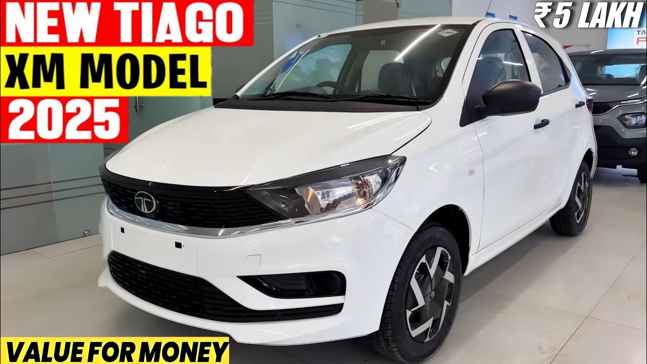 2025 TATA TIAGO NEW MODEL ₹ 5.7 LAKH | Tiago New 2025 | Tata Tiago XM ...