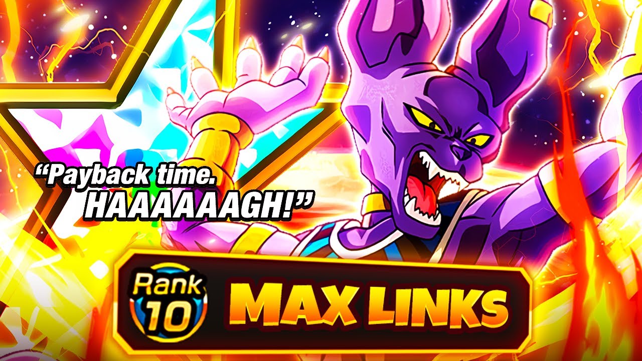 IS BEERUS NOW TOP TIER?? PHY Beerus EZA 100% Max Links Showcase ...