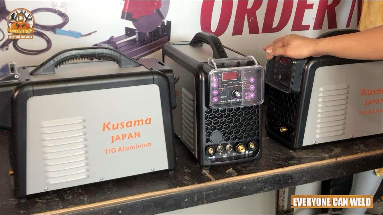 Kusama Japan TIG Welding Aluminum, NOW AVAILABLE! - YouTube