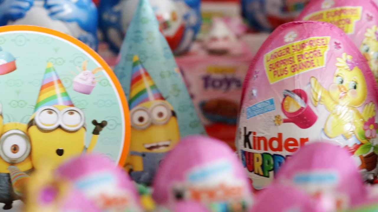 Kinder Surprise Egg Collection (Minions) #99 - YouTube