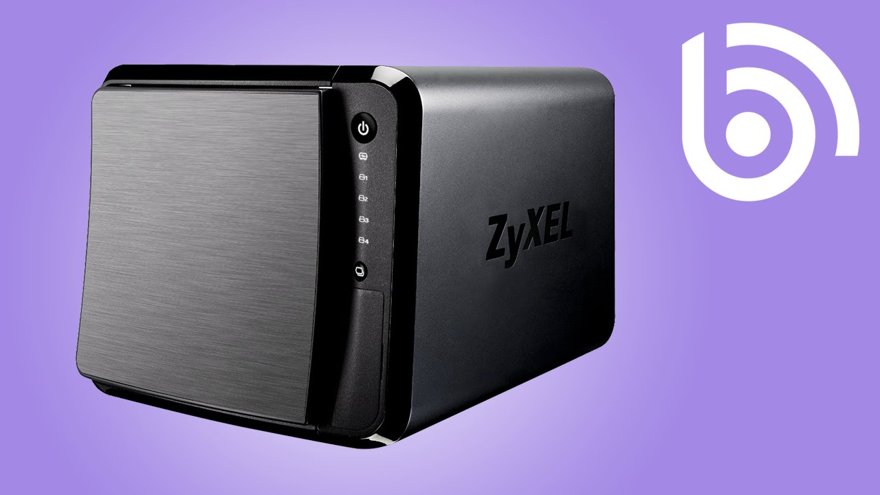 ZyXEL NAS540 4-Bay NAS Enclosure Introduction - YouTube