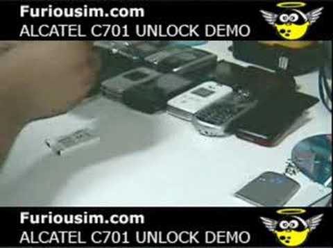 ALCATEL C701 UNLOCKED WITH FURIOUSIM - YouTube