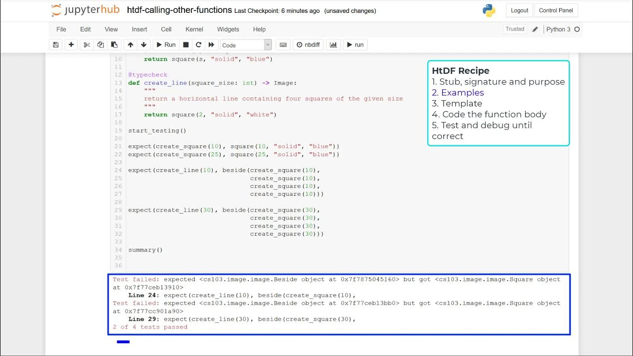 Module 2 Calling Other Functions Youtube