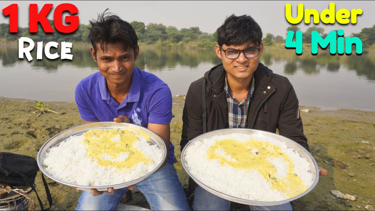 Eating 1 Kg Curry Rice Under 4 Min | Curry Rice Eating Competition ...