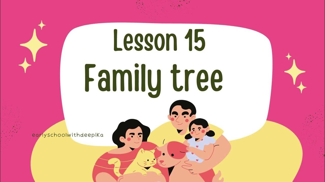 Lesson-15 Mastering Family Tree Vocabulary: German Course Unveiled| Die ...
