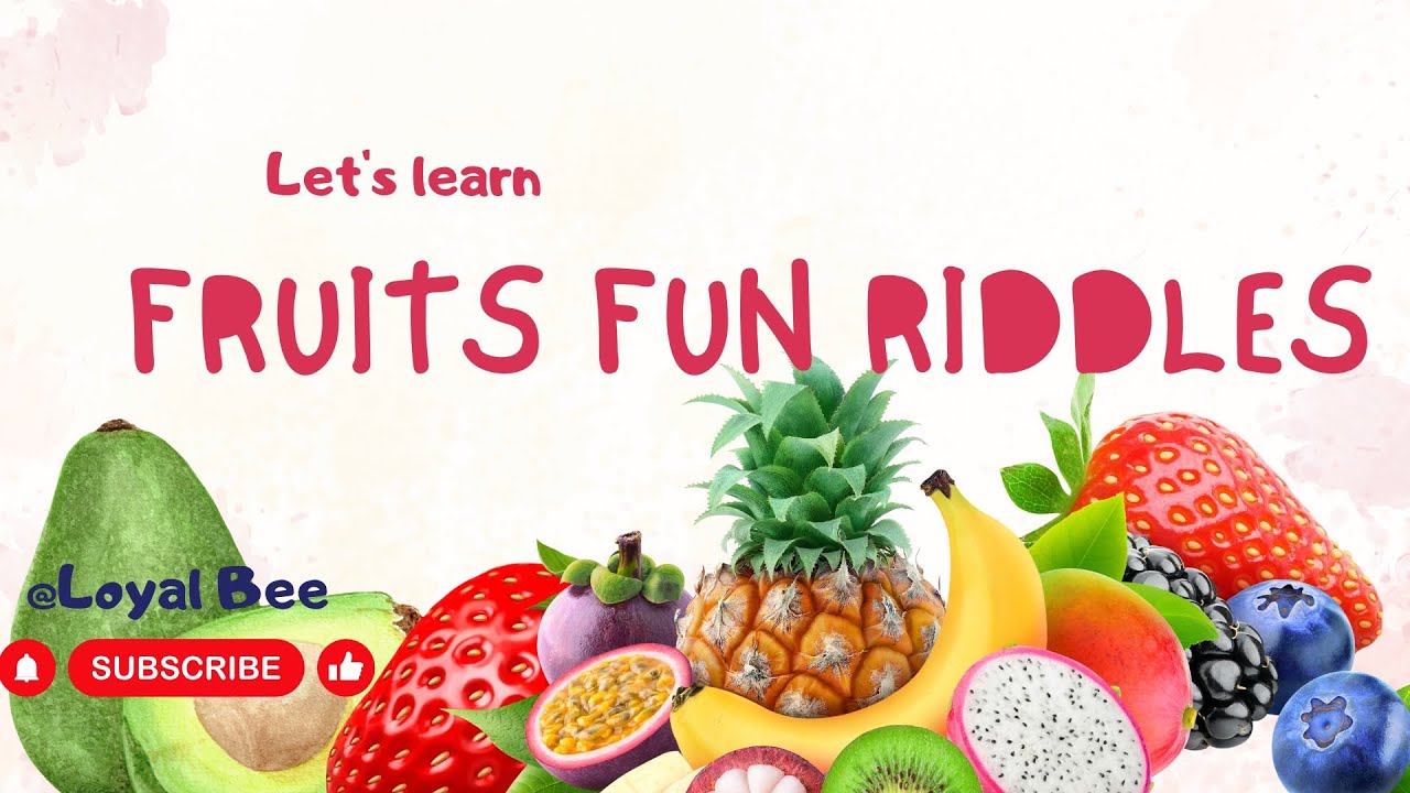 "Fun Fruit Riddles for Kids: Guess the Juicy Secrets! | Educational ...