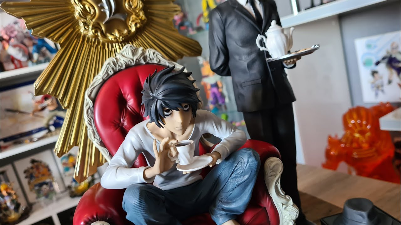 Ce set de DEATH NOTE continue de me faire rêver ( Unboxing L&WATARI by ...