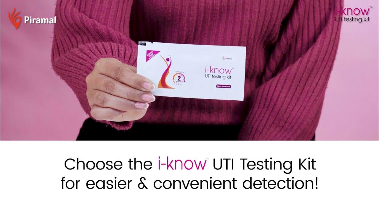 Test for UTI at home | Your guide to using i-know UTI Testing Kit | i ...
