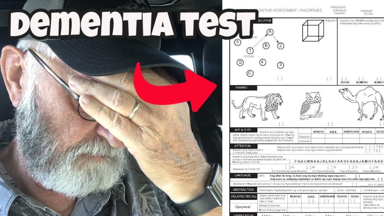We took the Dementia Test...uh-oh. - YouTube