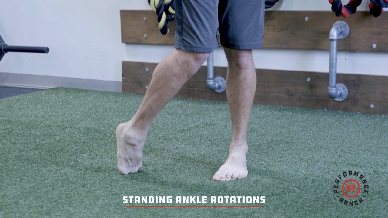 Standing Ankle Rotations - YouTube