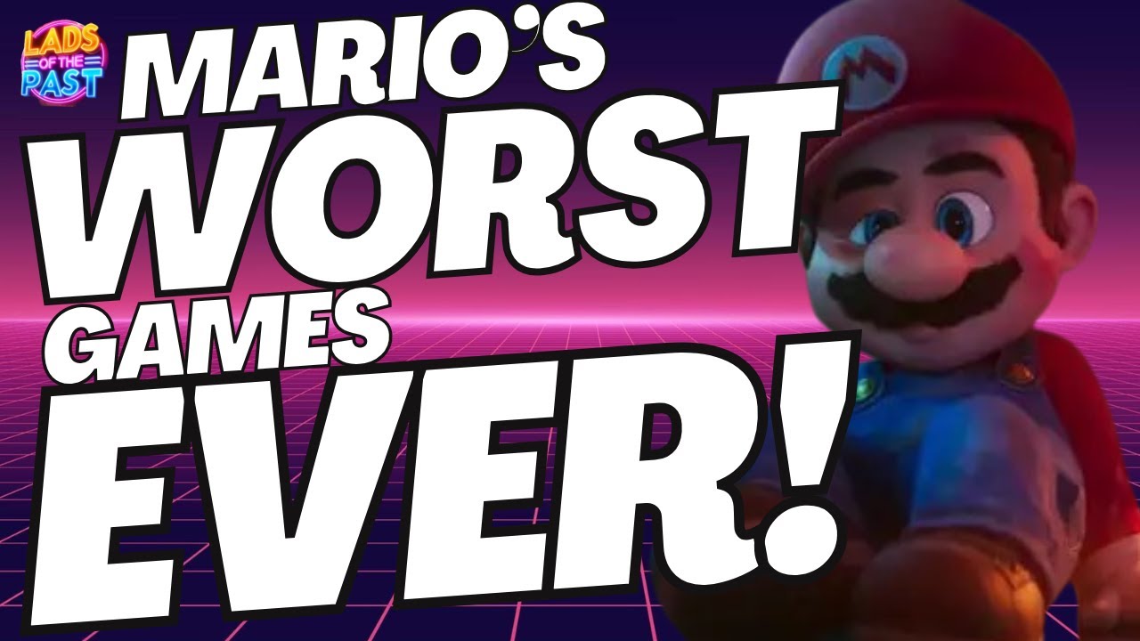 WORST GAMES IN HISTORY MARIO..SUPER MARIOS WORST GAMES..MARIO ...