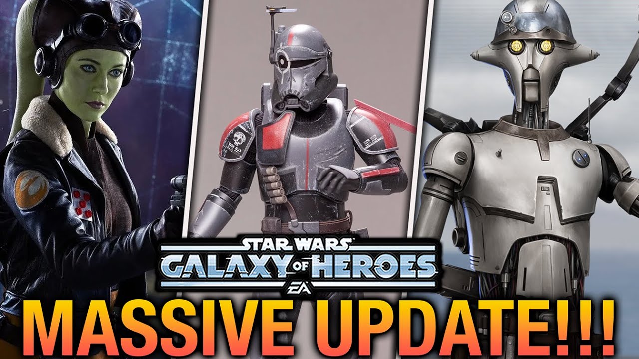 HOLY COW! MASSIVE UPDATE! Huyang, General Syndulla, and NEW Bad Batch ...