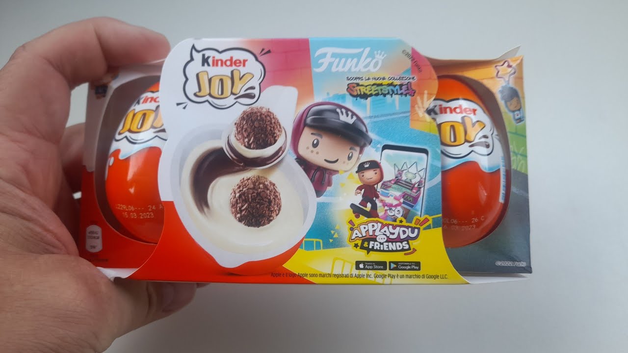 Kinder Joy Streetstyle by Funko 2022 - YouTube