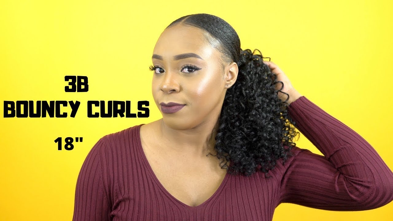 Outre Synthetic Big Beautiful Hair Drawstring Ponytail - 3B BOUNCY ...